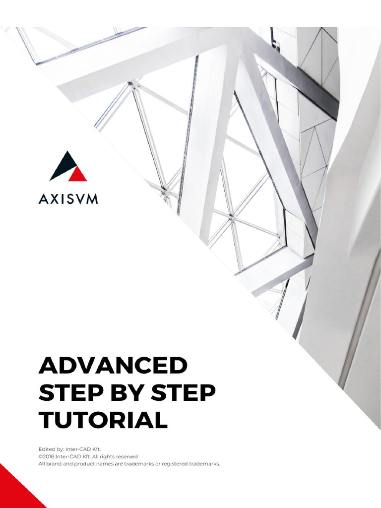 Axisvm Advancedstepbystepbook | PDF | Normal Mode | Damping