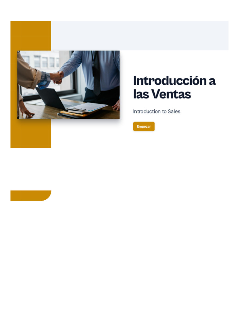 Introduccion A Las Ventas | PDF | Sales | Performance Indicator
