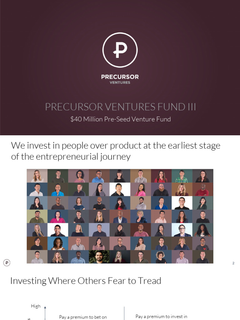 Precursor Fund III Presentation Q3 2020 Edited For Signature Block | PDF | Venture Capital ...