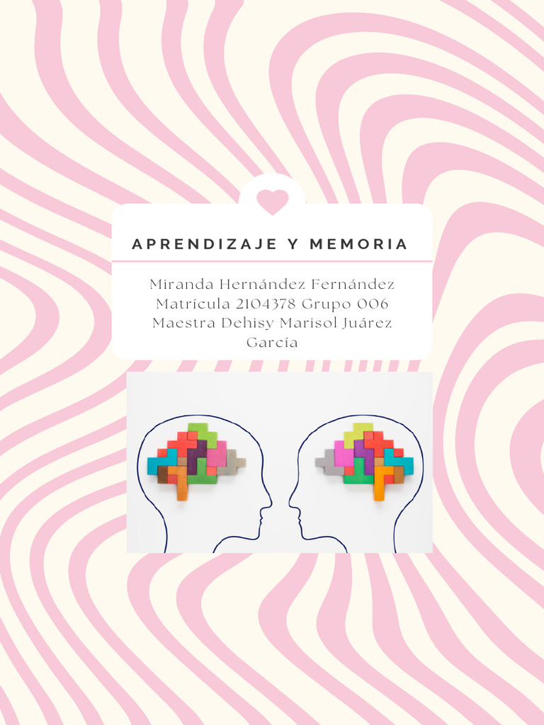 Aprendizaje Y Memoria Pdf La Potenciación A Largo Plazo Sinapsis