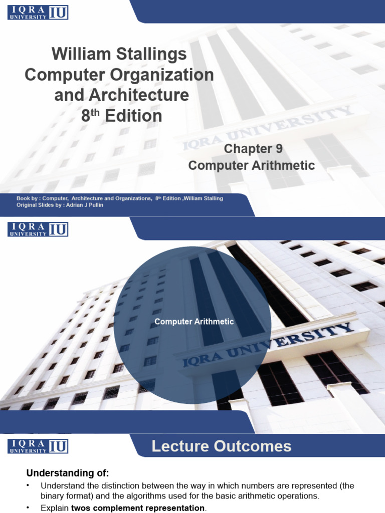 Lecture 4 Computer Arithematic (Sign Magnitude) | PDF | Arithmetic | Computer Engineering