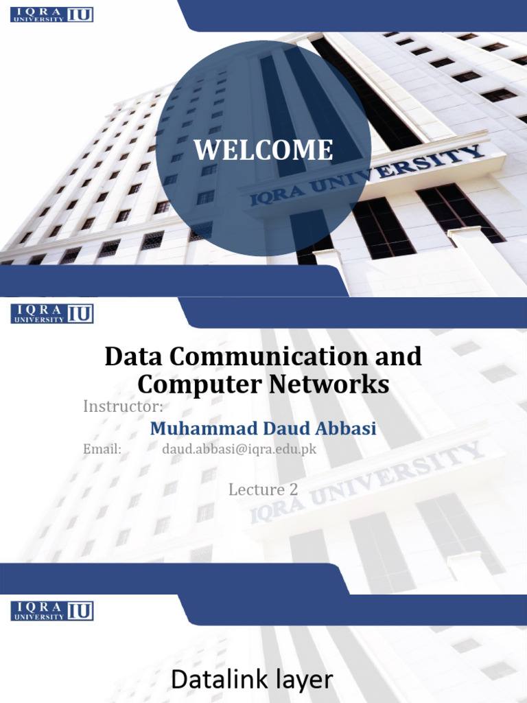 Datalink Layer Pdf Transmission Control Protocol Error Detection And Correction