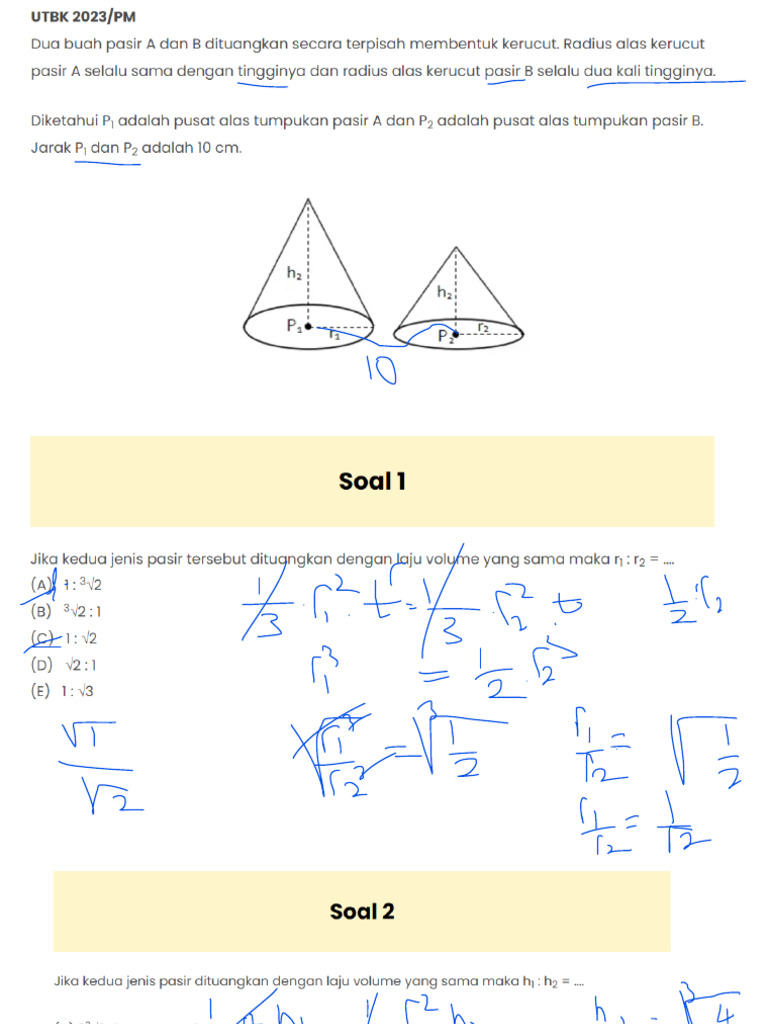 Soal Pm-Utbk 3 | PDF