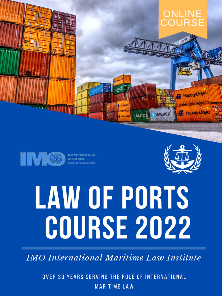 Law of Ports Course Overview 2022 | PDF | Port