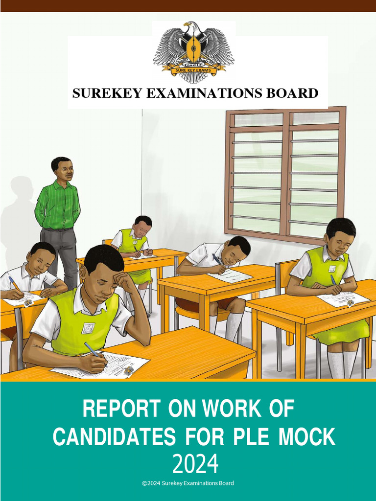PLE Mock 2024 Candidate Performance Report | PDF | Jesus | Numbers