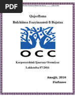Qajeelfama Durgoo Oolmaa Final | PDF