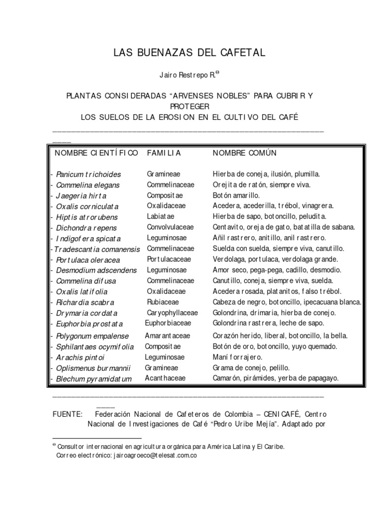 Jairo Restrepo - Las Buenazas Del Cafetal PDF | PDF | Suelo | Redox