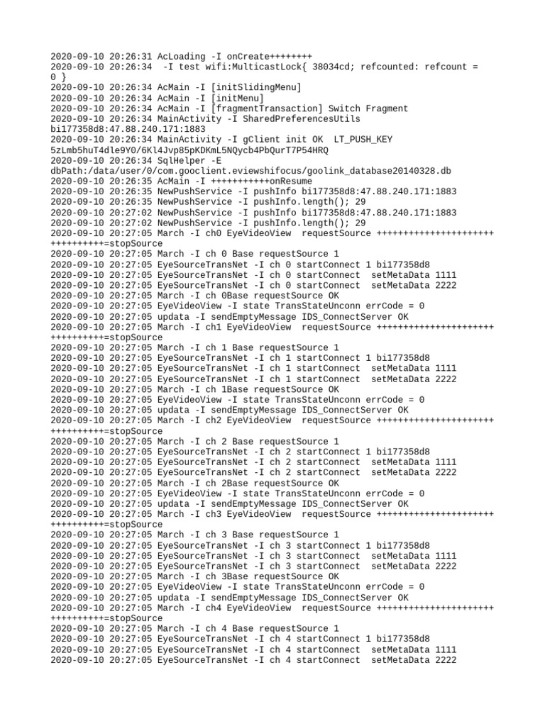 Log_file | PDF | Information And Communications Technology | Computer Networking