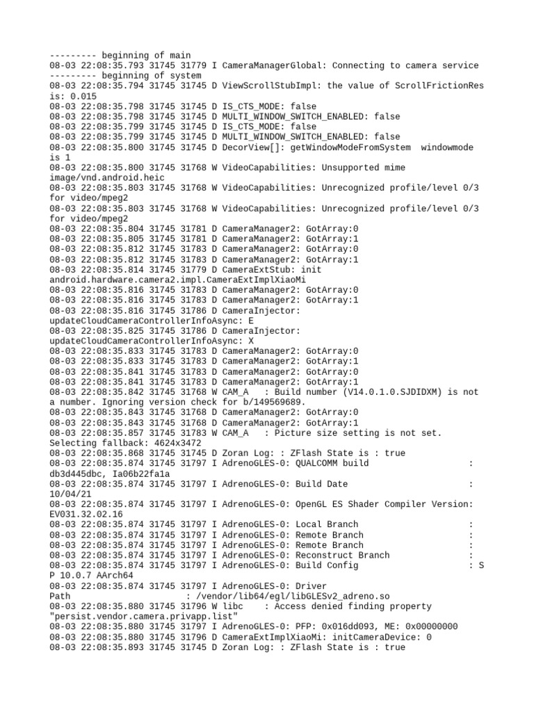 Log Cat 1722697715725 | PDF | Computer Programming | Computer Science