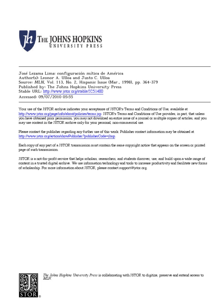 Leonor A. Ulloa y Justo C. Ulloa - La Configuración Mítica de América ...