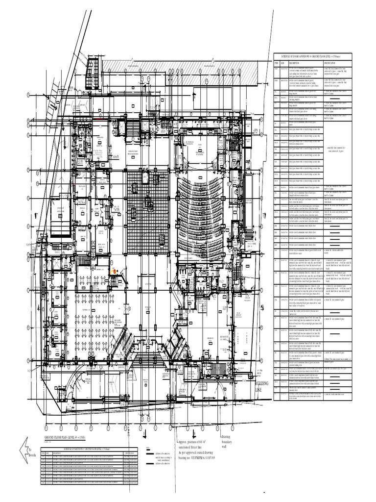 A 1107 402 - Ground Floor Plan-Model | PDF | Window | Door