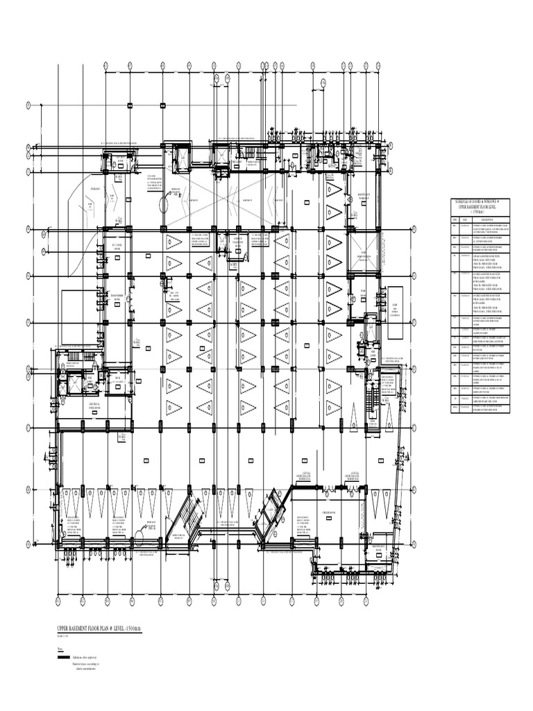 Upper Basement Door & Window Schedule | PDF | Basement | Building ...