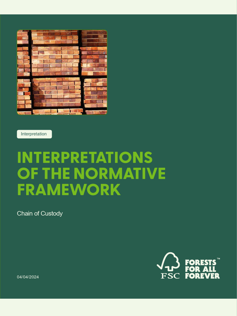 FSC Interpretations Chain-Of-Custody 2024-04-04 | PDF | Forest ...