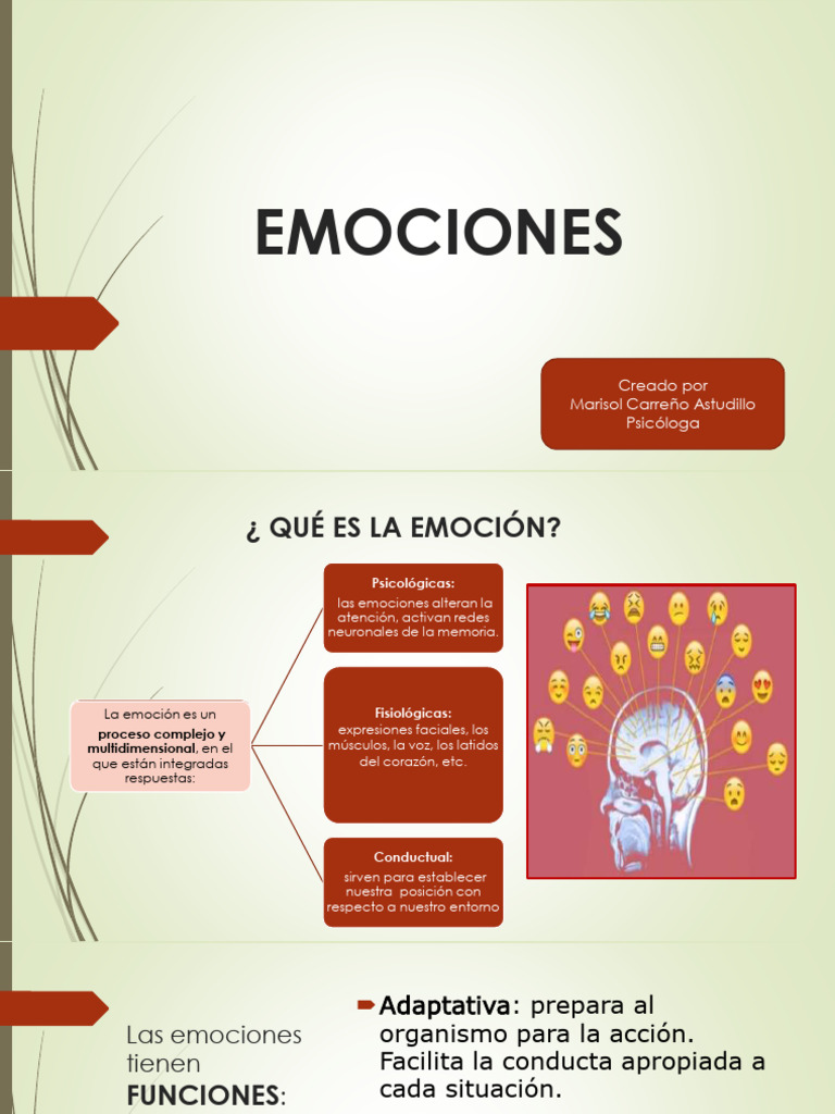 Emociones V2 | PDF | Las emociones | Asco