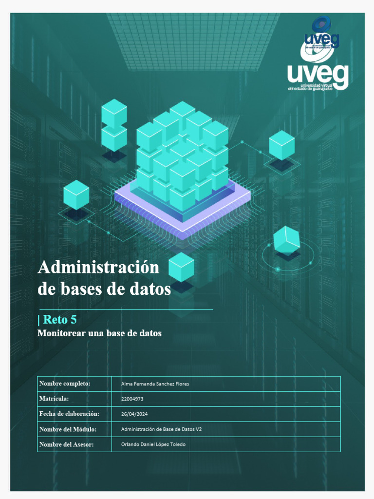 R5. Monitorear Una Base de Datos | PDF | Mi sql | Bases de datos
