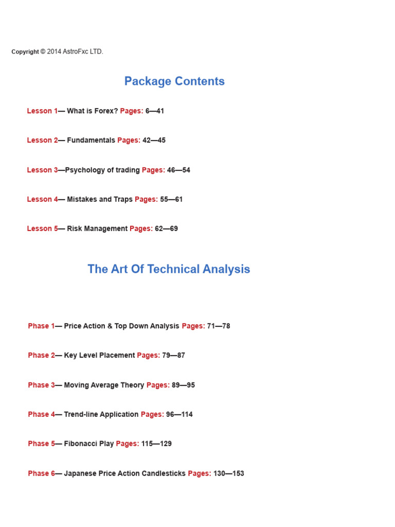 Full Course AstroFX 300pg | PDF | Foreign Exchange Market | Economies