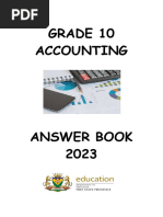 Grade 10 Accounting Resource Pack | PDF | Debits And Credits | Accounting