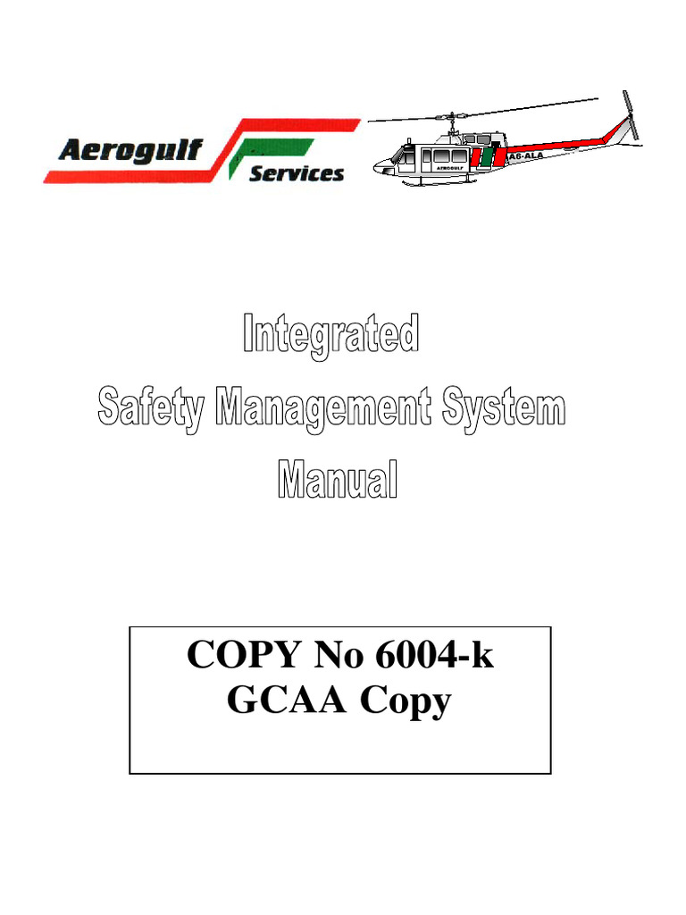SMS Manual - 2010-01-31 | PDF | Risk | Hazards