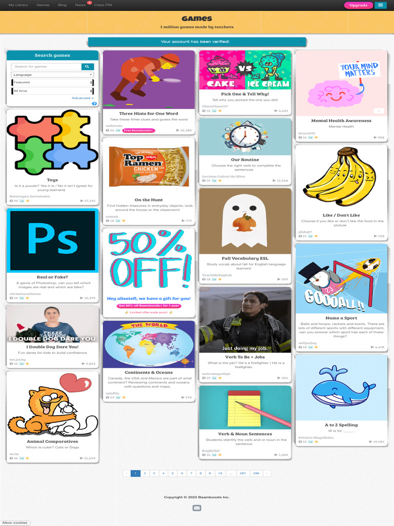 Games - Baamboozle - Baamboozle - The Most Fun Classroom Games! | PDF ...