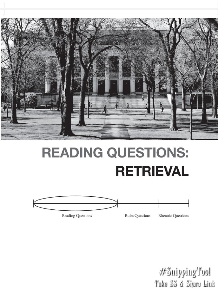 Reading Questions - Retrival | PDF