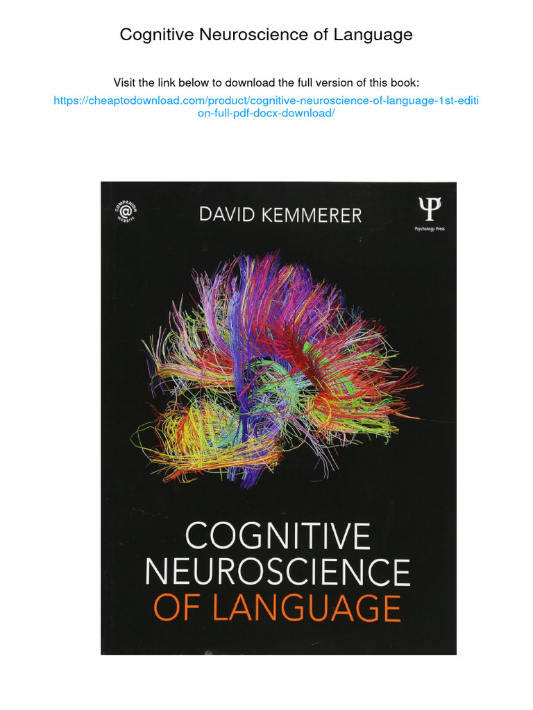 Cognitive Neuroscience of Language. 1st Edition. | PDF | Aphasia | Speech