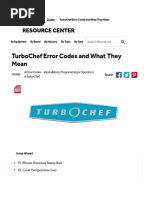 KITCHEN AID Range/Stove Error Codes | PDF