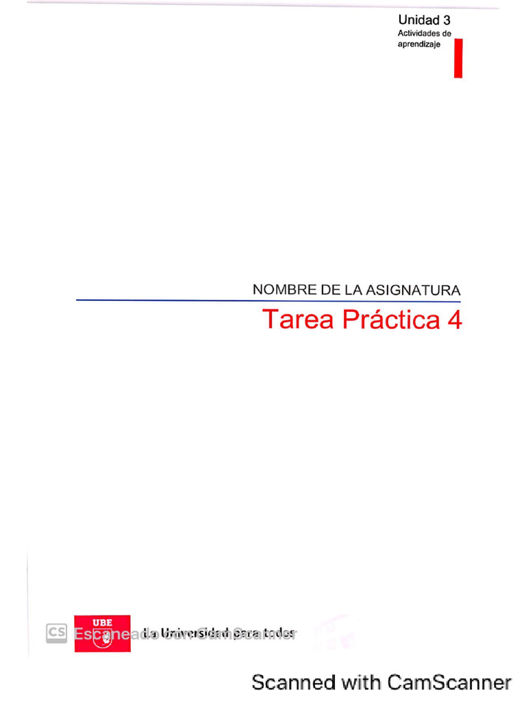 Tarea 4 Ube | PDF