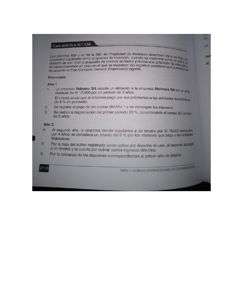 Nic 40 Caso Practico | PDF