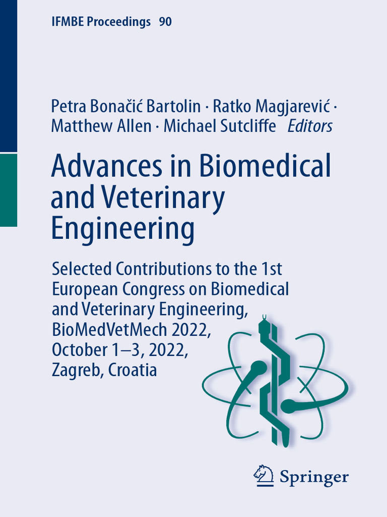Advances in Biomedical and Veterinary Engineering (Springer, 2024) | PDF | Complementary Dna ...