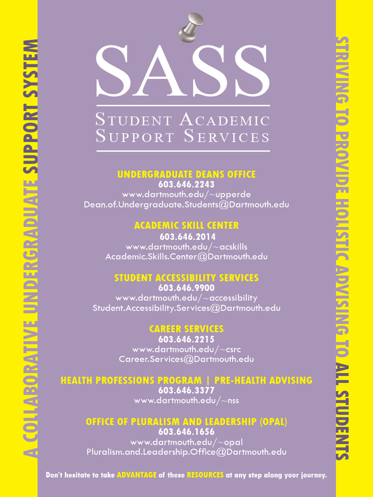 student academic support services | PDF