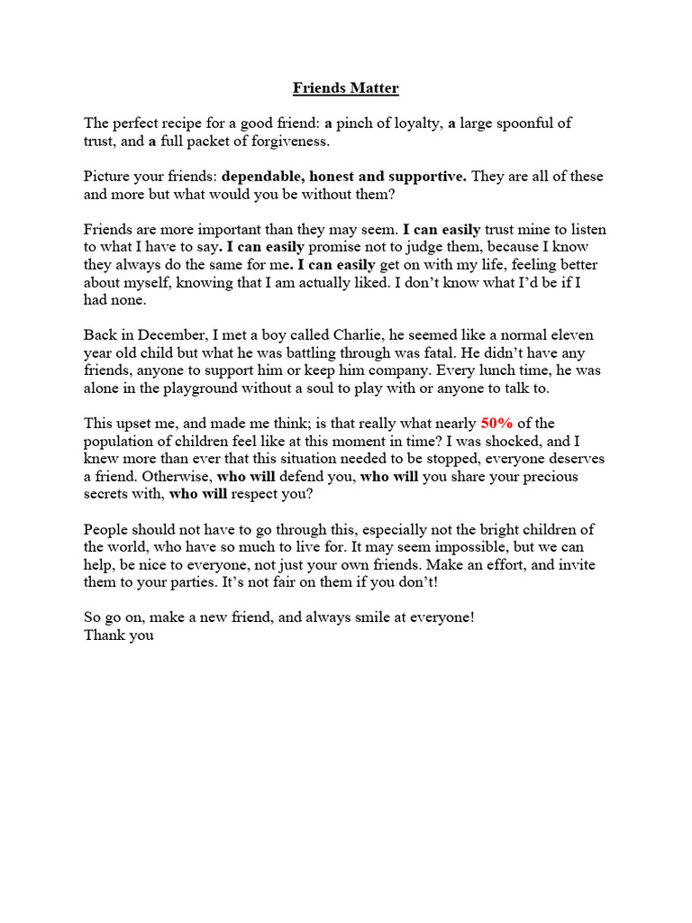 Friends Matter Delphine | PDF