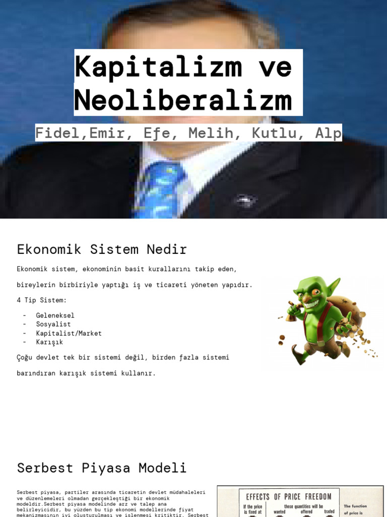Kapitalizm Ve Neoliberalizm | PDF