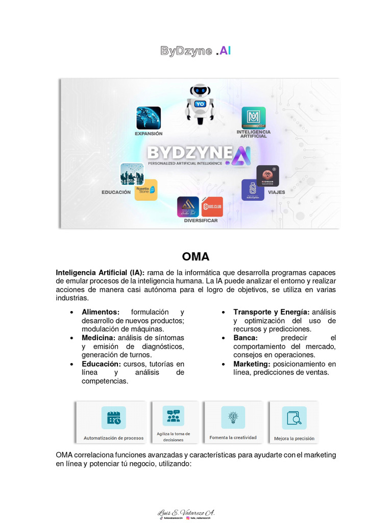 ByDzyne AI | PDF | Inteligencia artificial | Inteligencia (IA) y semántica