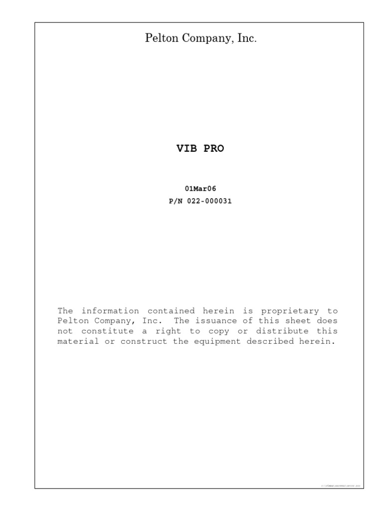 VibPro 022-000031C | PDF | Accelerometer | Global Positioning System