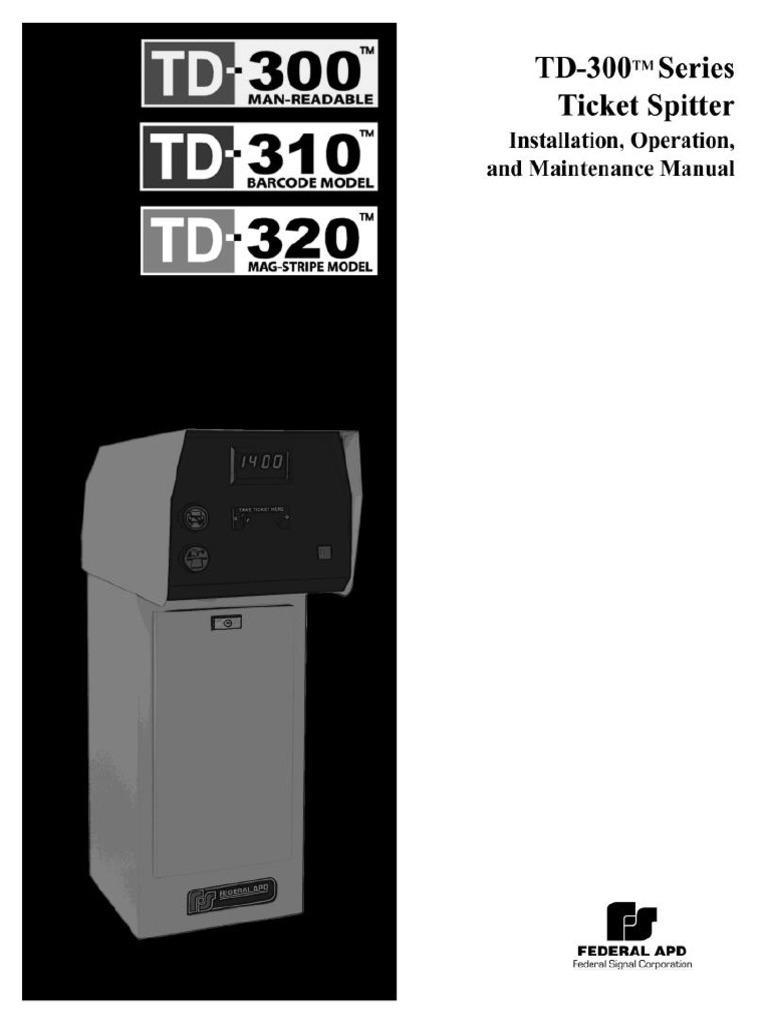 Apd Td300 Manual | PDF | Barcode | Image Scanner