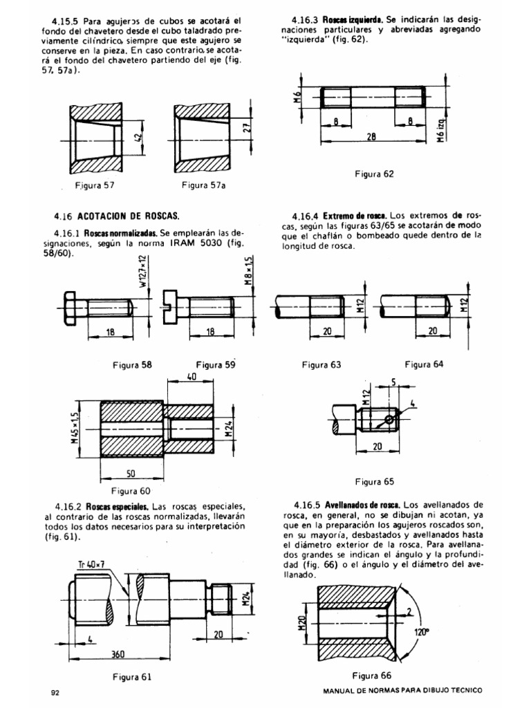 IRAM 4513 Acotacion de Rocas | PDF