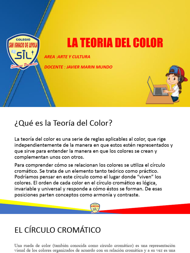 La Teoria Del Color 2 | PDF | Color | Amarillo