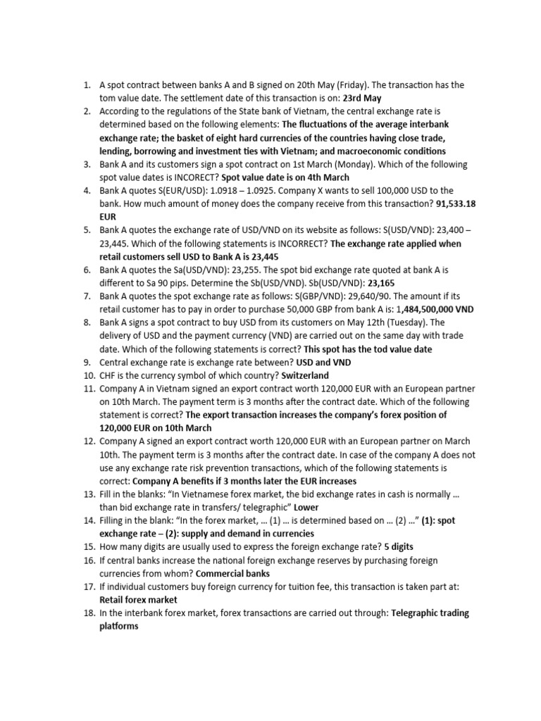KDNH | PDF | Foreign Exchange Market | Exchange Rate