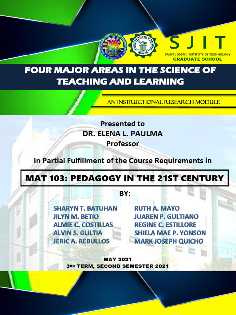 MAT 103 COVER PAGE FINAL | PDF