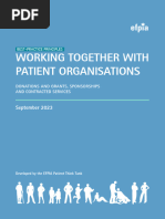 Efpia Code of Practice On Relationships Between Pharma and Patient ...