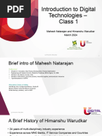 Digital 101 - 30 Hours | PDF | Computing