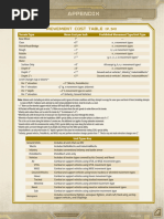 Battletech - Alpha Strike Tables (All) | PDF | Infantry | Wars & Military