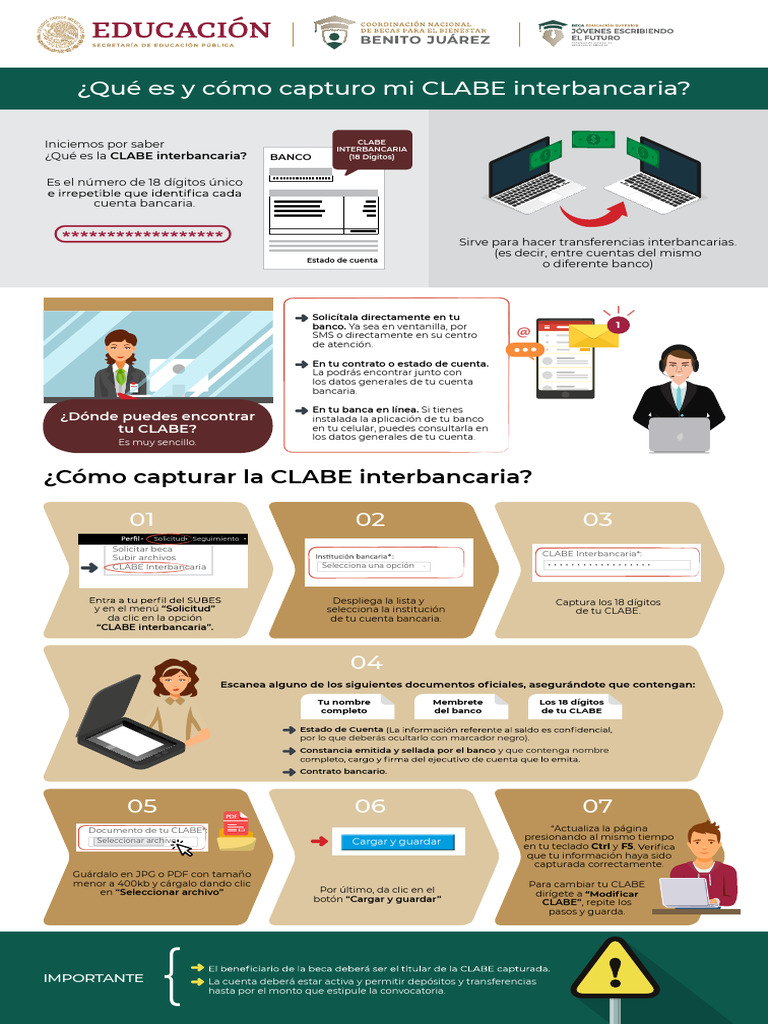 Clabe Interbancaria | PDF | Bancario | Servicios financieros