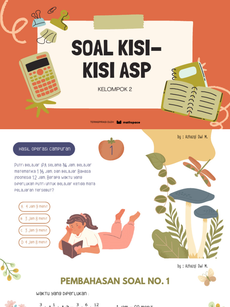Soal MTK Kelompok 2 Kelas 9f | PDF