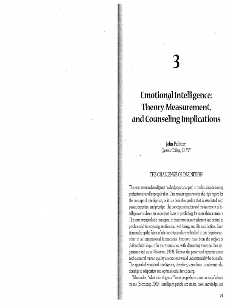 Chapter 3 EI Model Comparisons | PDF