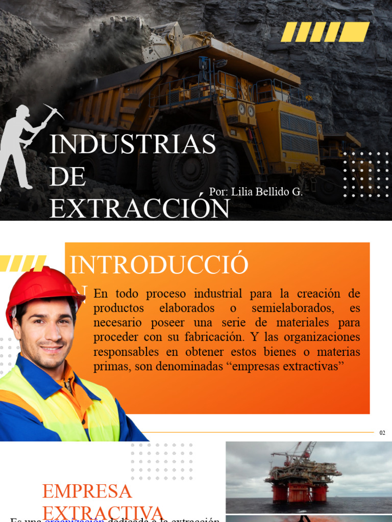 Empresas Extractivas y Tipos | PDF