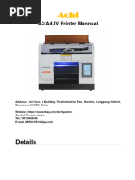Mini Printer Manual | PDF