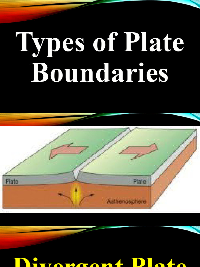 Types of Plate Boundaries - 2022 | PDF | Plate Tectonics | Volcanology