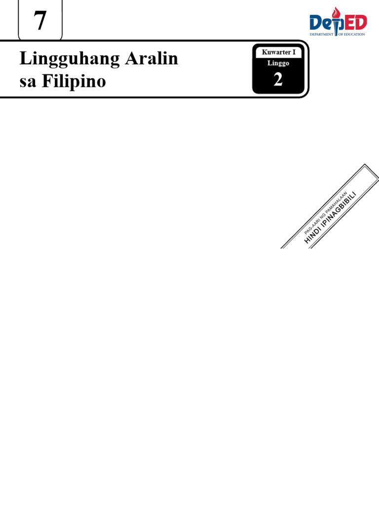 F7_DLL_Week2_Q1_Anyo-ng-Panitikan_Paksa_Layon_Ideya_August-5-9_2024-2 | PDF