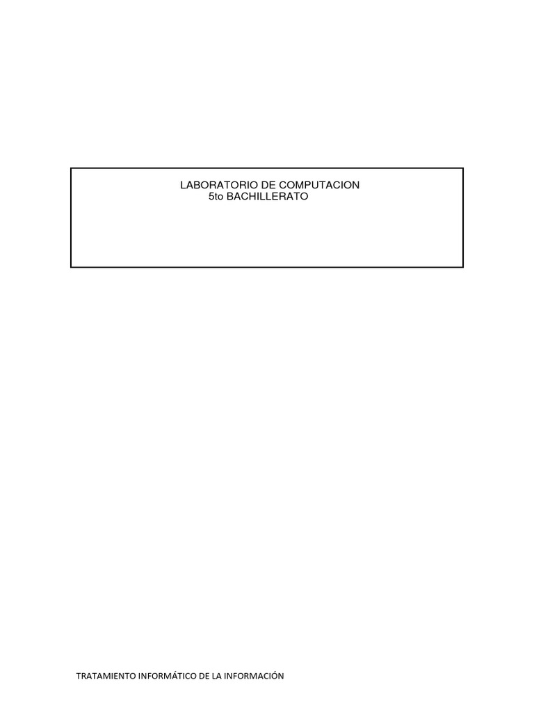 Prácticas Excel 5to Bch. | PDF | Microsoft Excel | Aritmética